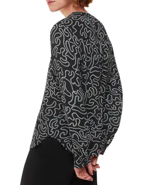Whistles Chain Print Shirt