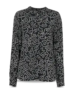 Whistles Chain Print Shirt