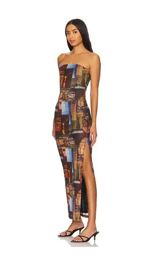 Superdown Estella Printed Maxi Dress