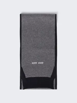 Miu Miu Cashmere And Silk Scarf