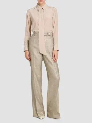Kiton Silk Long-sleeve Shirt