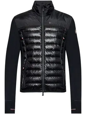 Moncler Padded Polartec® Zip-up Jacket - Black