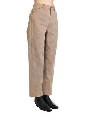 Auralee Washed Canvas Trousers