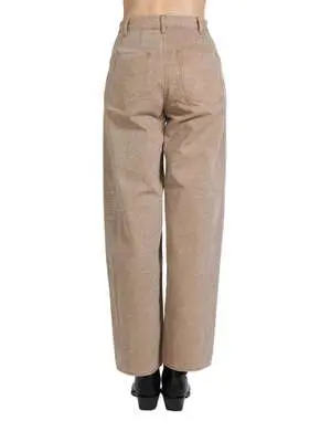 Auralee Washed Canvas Trousers