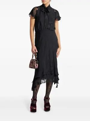 Etro Chiffon Midi Dress