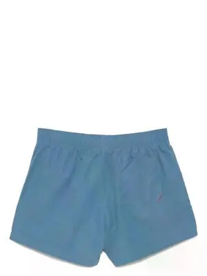 BOSS Logo Print Swim Shorts
