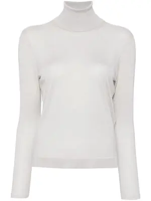 TOM FORD Roll Neck Jumper - Neutrals