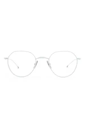 Thom Browne Titanium Round Frame Glasses