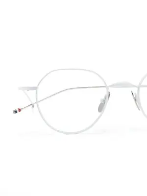 Thom Browne Titanium Round Frame Glasses