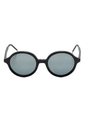 Thom Browne Round-frame Sunglasses - Black