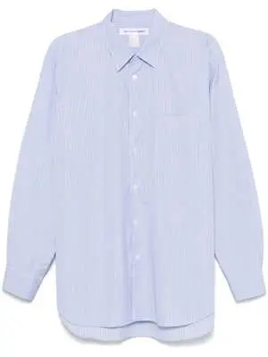 Comme Des Garçons Striped Shirt - Blue