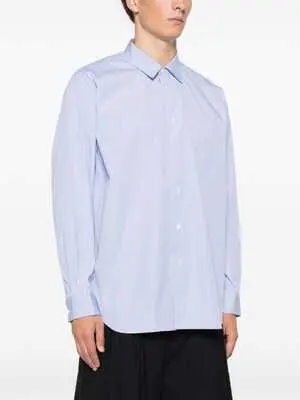 Comme Des Garçons Striped Shirt - Blue