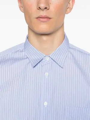 Comme Des Garçons Striped Shirt - Blue