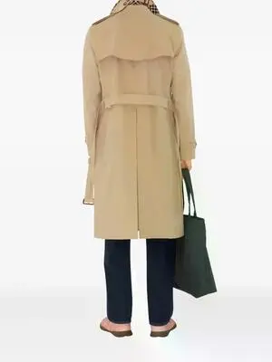 Burberry Kensington Heritage Belted Trench Coat - Neutrals