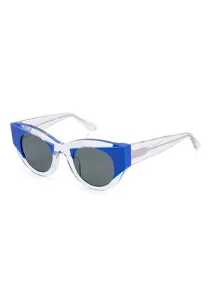 Thierry Lasry Captivity Cat-eye Sunglasses - White