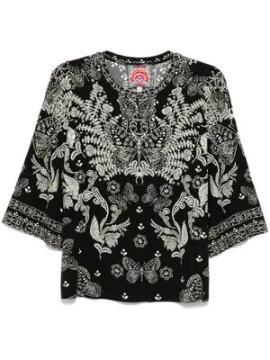 Johnny Was Janie Bell-sleeved Top