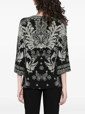 Johnny Was Janie Bell-sleeved Top
