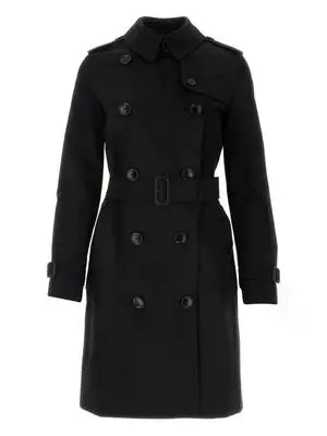 Burberry Double Breasted Coats For Men