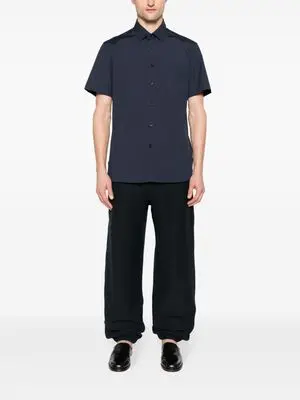 Burberry Logo-patch Cotton Track Trousers