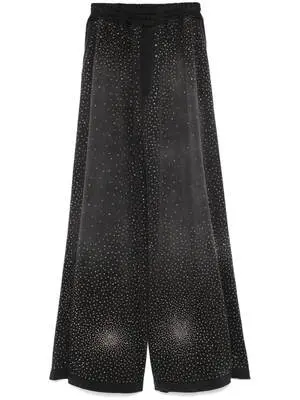 Giuseppe Di Morabito Rhinestone-embellished Palazzo Pants