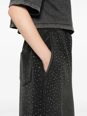 Giuseppe Di Morabito Rhinestone-embellished Palazzo Pants