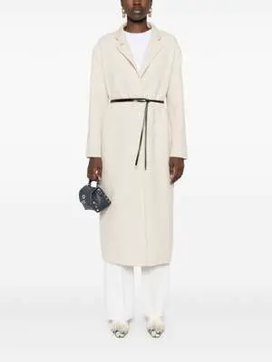 Fabiana Filippi Belted Long Coat