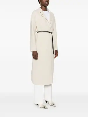 Fabiana Filippi Belted Long Coat