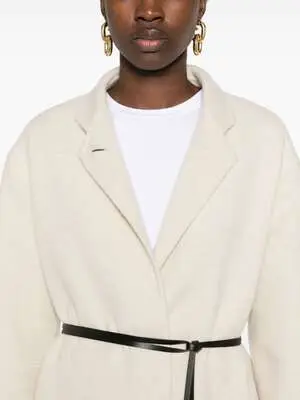 Fabiana Filippi Belted Long Coat