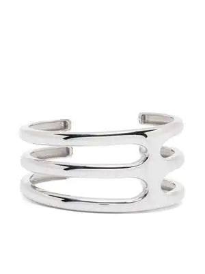 Tom Wood X Röyksopp Double Cuff Bracelet - Silver