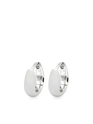 Tom Wood Ice Huggie Earrings - Silver
