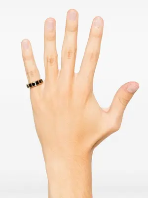 Tom Wood 9ct Recycled Arch Square Ring