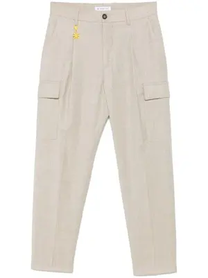MANUEL RITZ Pleated Cargo Pants