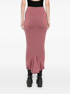 Rick Owens Porterville Fitted Skirt - Pink