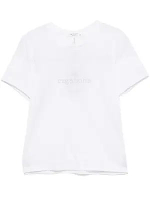 Rag & Bone Logo-stud T-shirt