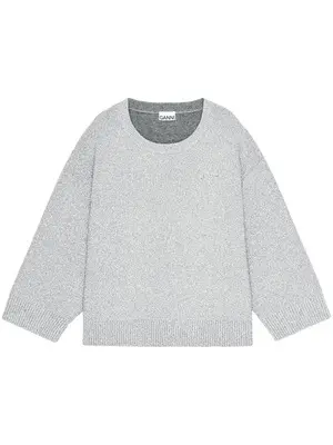 GANNI Extra-long Sleeves Sweater