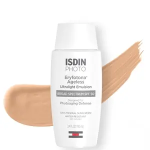 ISDIN Eryfotona Ageless Mineral Broad-spectrum Tinted Face Sunscreen Spf 50 - One-color