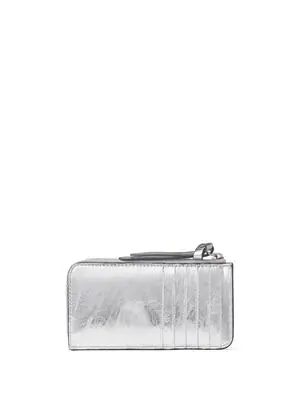 Jimmy Choo Silver Tone Wallets For Women