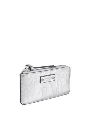 JIMMY CHOO Lise-z Wallet - Silver
