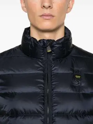 BLAUER. Quilted Puffer Jacket - Blue