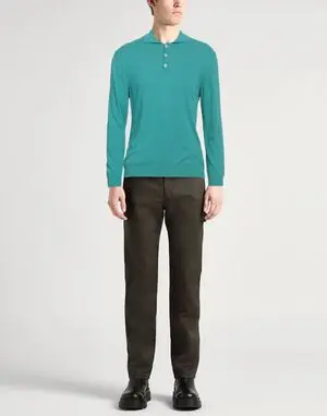 DANIELE FIESOLI Cotton Knit Sweater - Blue