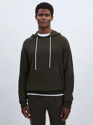 Paige Donaldson Knitted Hoodie - Khaki