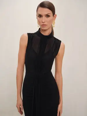 Reiss Sheer Maxi Dresses