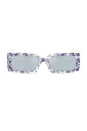 Dolce & Gabbana Rectangular Sunglasses - Blue Multi