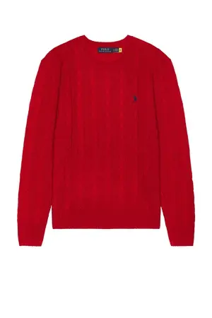 Polo Ralph Lauren Cable-knit Wool-cashmere Sweater