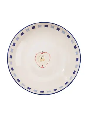 MISETTE Hand-painted Serving Bowl - Blue