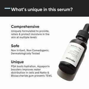 MINIMALIST Hyaluronic + Pga 02% Face Serum