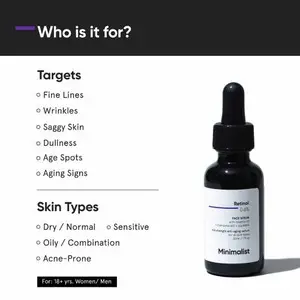 MINIMALIST Retinol 0.6% Face Serum