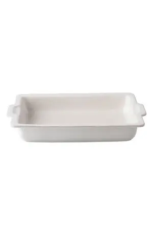 JULISKA Puro Large Ceramic Baking Dish - Whitewash