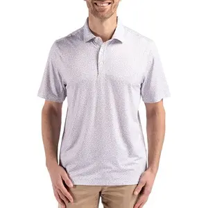 Cutter & Buck Pike Flora Print Polo Polished