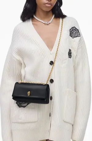 Marc Jacobs The Dual Chain Strap Mini Bag - Black